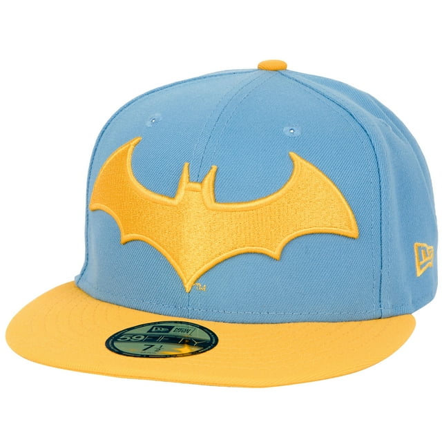 Batman Hush Blue and Yellow Colorway New Era 59Fifty Fitted Hat-7 1/2 ...