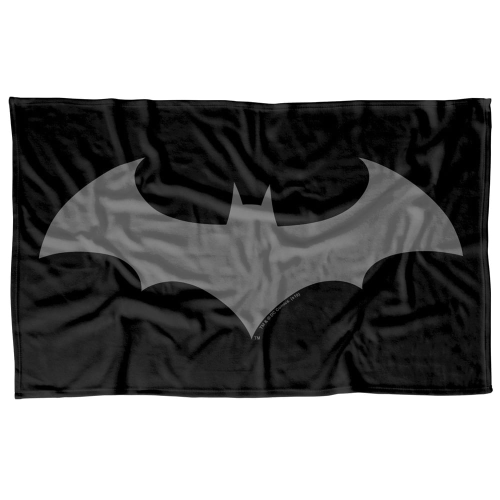 Batman Hush Logo Fleece Blanket 36' x 58',Hush Logo - Walmart.com