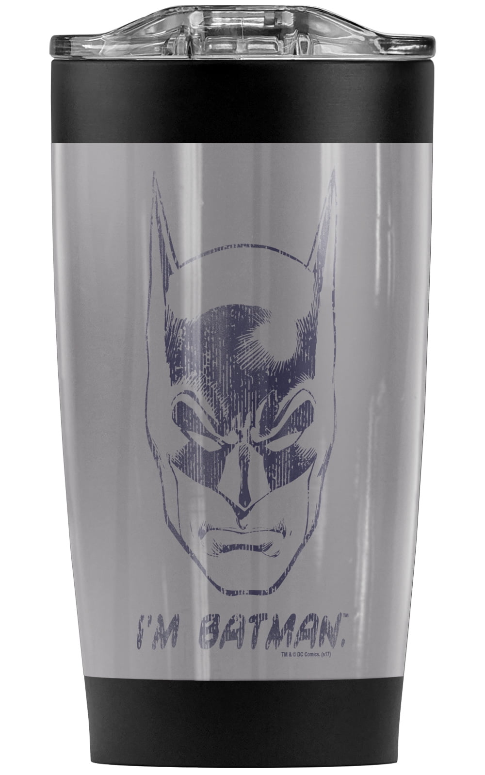 Batman I'M Batman Stainless Steel Tumbler 20 oz Coffee Travel Mug/Cup ...