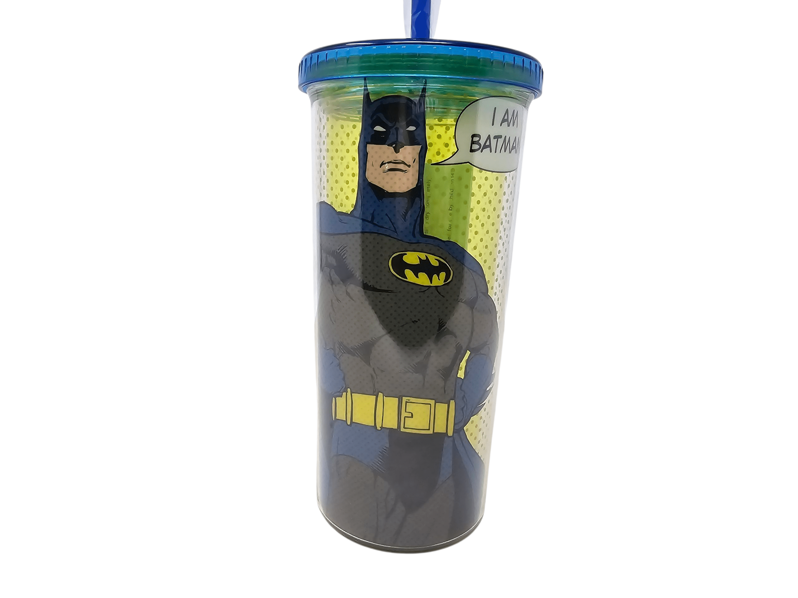 Batman "I am Batman" 20oz Plastic Tumbler - Walmart.com