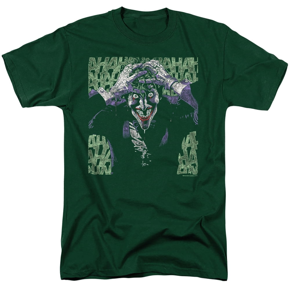 Batman Insanity Unisex Adult T Shirt, Hunter Green, Small - Walmart.com