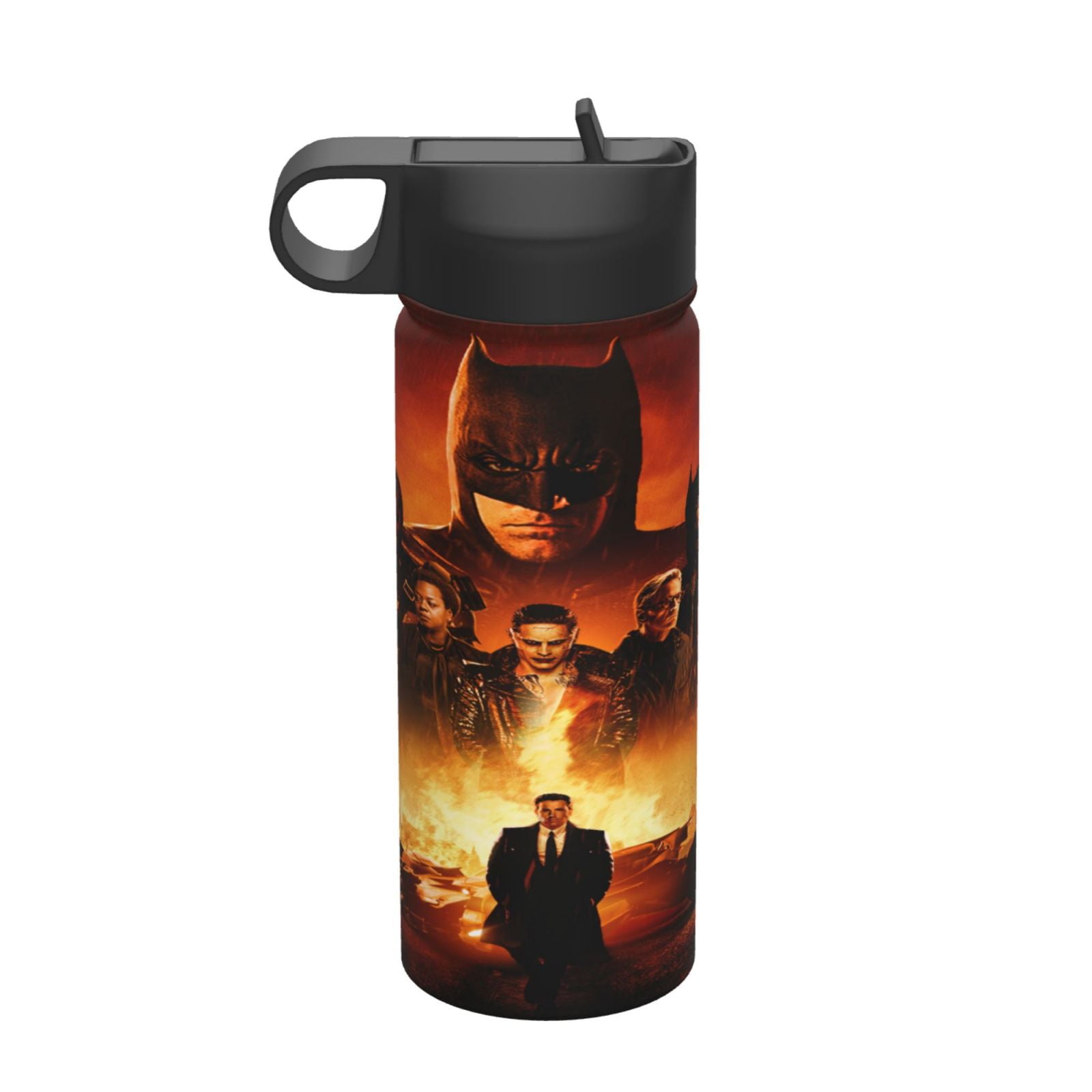 Batman Insulated Water Bottle, 18OZ Stainless Steel Double Walled ...