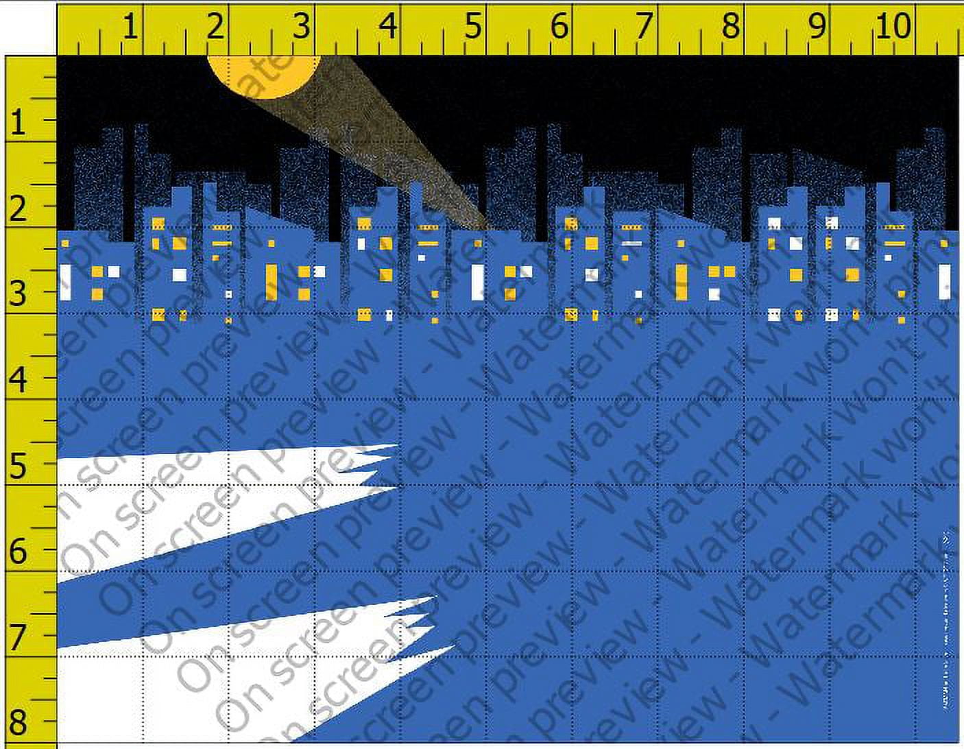 Batman Into Action Edible Image Decoset Background [Decoset Not ...