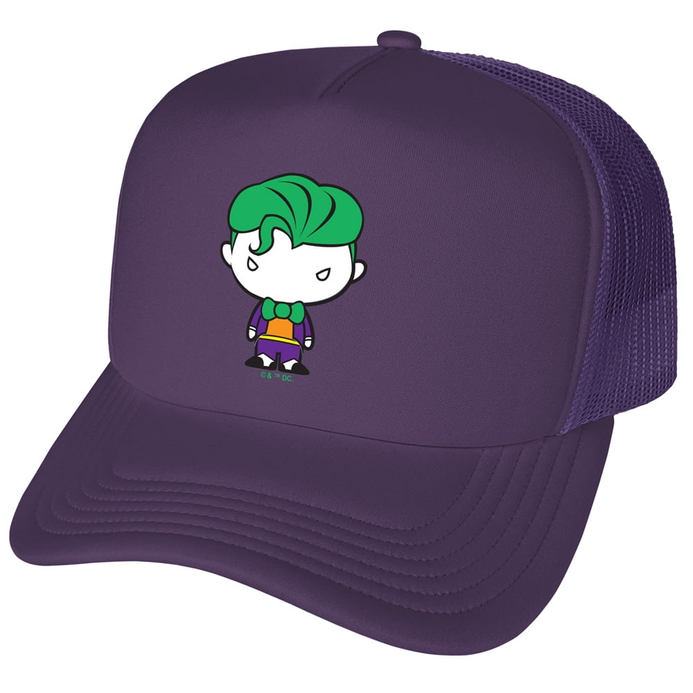 Batman Joker Cute Chibi Character Foam Snapback Trucker Hat - Unisex ...