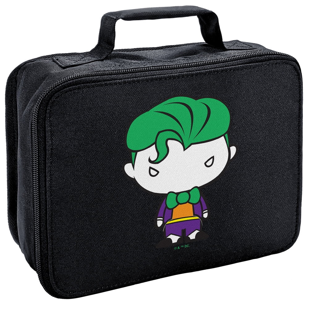 Batman Joker Cute Chibi Character Insulated Soft Sided Lunch Box ...