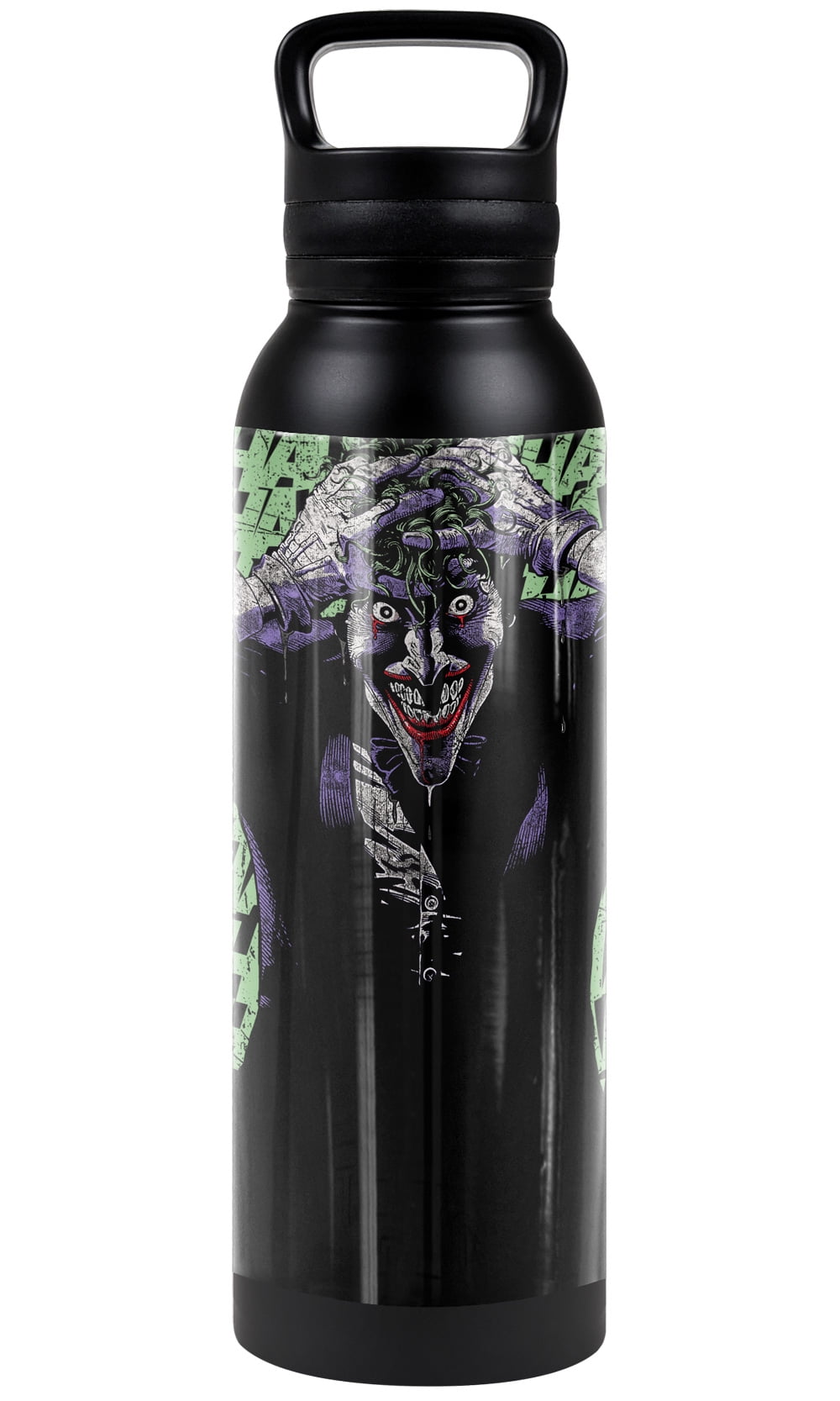 Batman - Joker Official Insanity 24 oz Insulated Canteen Water Bottle ...