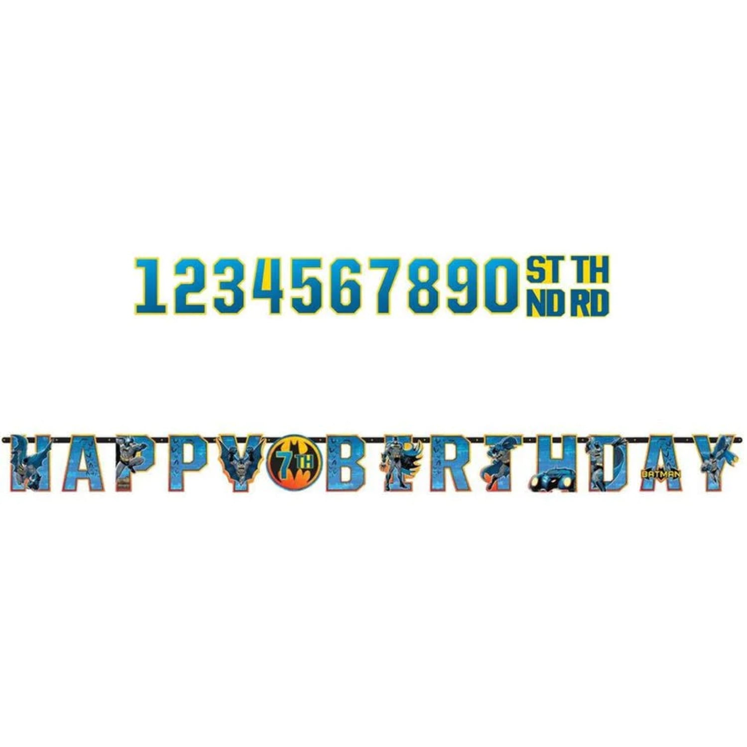 Batman Jumbo Letter Banner Combo Pack - Walmart.com