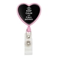 Batman Keep Calm and Call Heart Lanyard Retractable Reel Badge ID Card ...