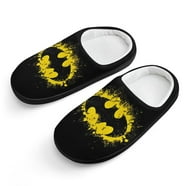 DC Comic's Batman Bat Symbol Soft House Slippers (Large) - Walmart.com
