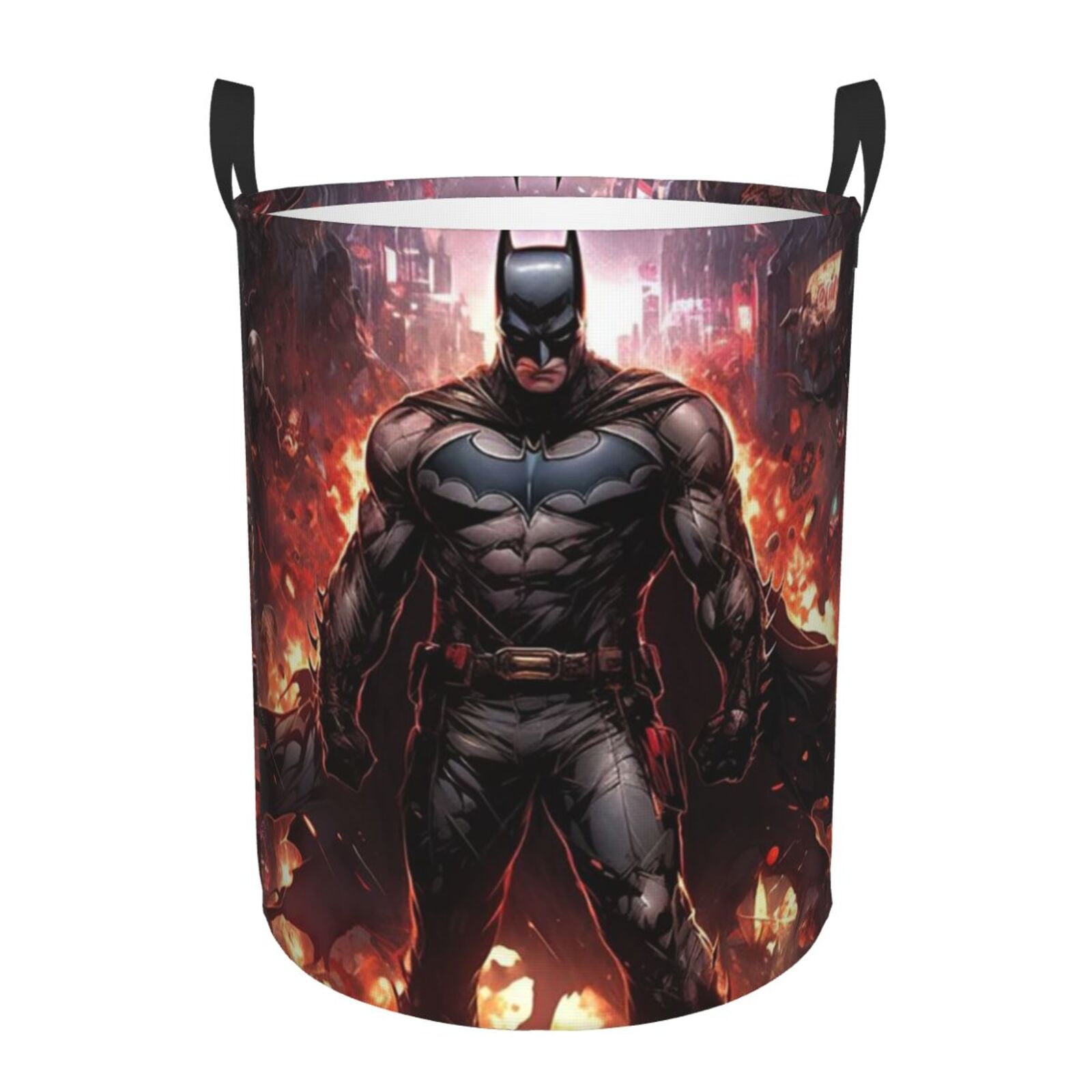 Batman Large Laundry Hamper, Collapsible Laundry Basket With Handles ...