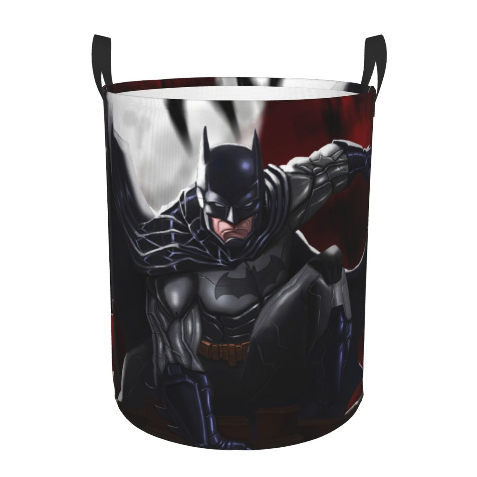 Batman Laundry Hamper Basket with Handles, Lightweight Storage Basket ...