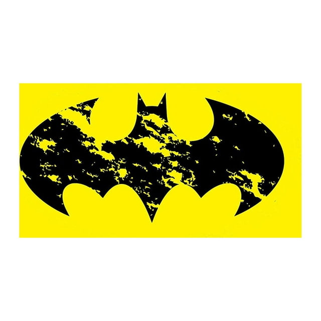 Batman Logo Edible Cake Image Topper Personalized Birthday Party 1/4 ...