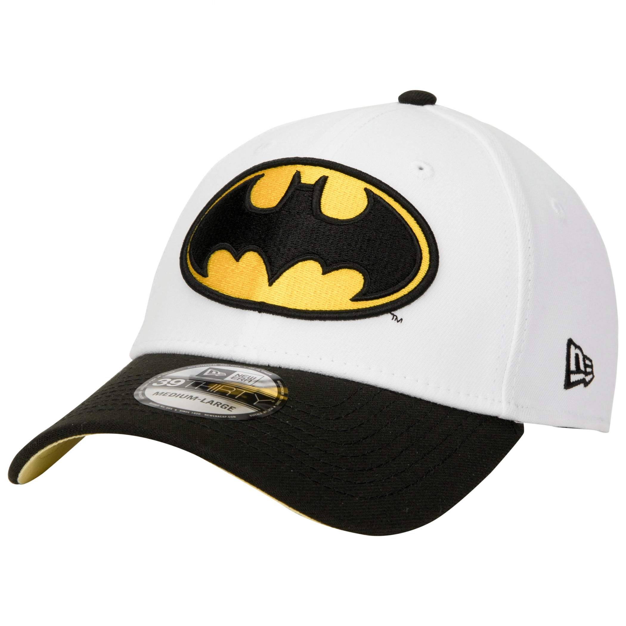 Batman Logo Home Colors New Era 39Thirty Hat-L/XL - Walmart.com