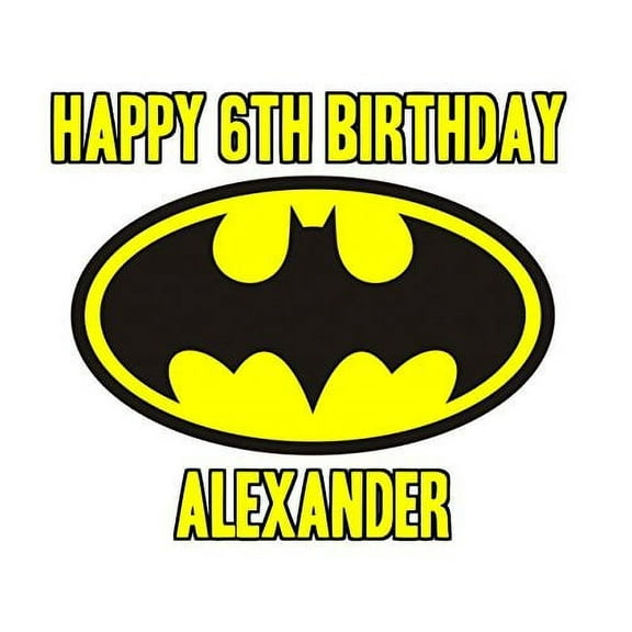 Batman Birthday Cake