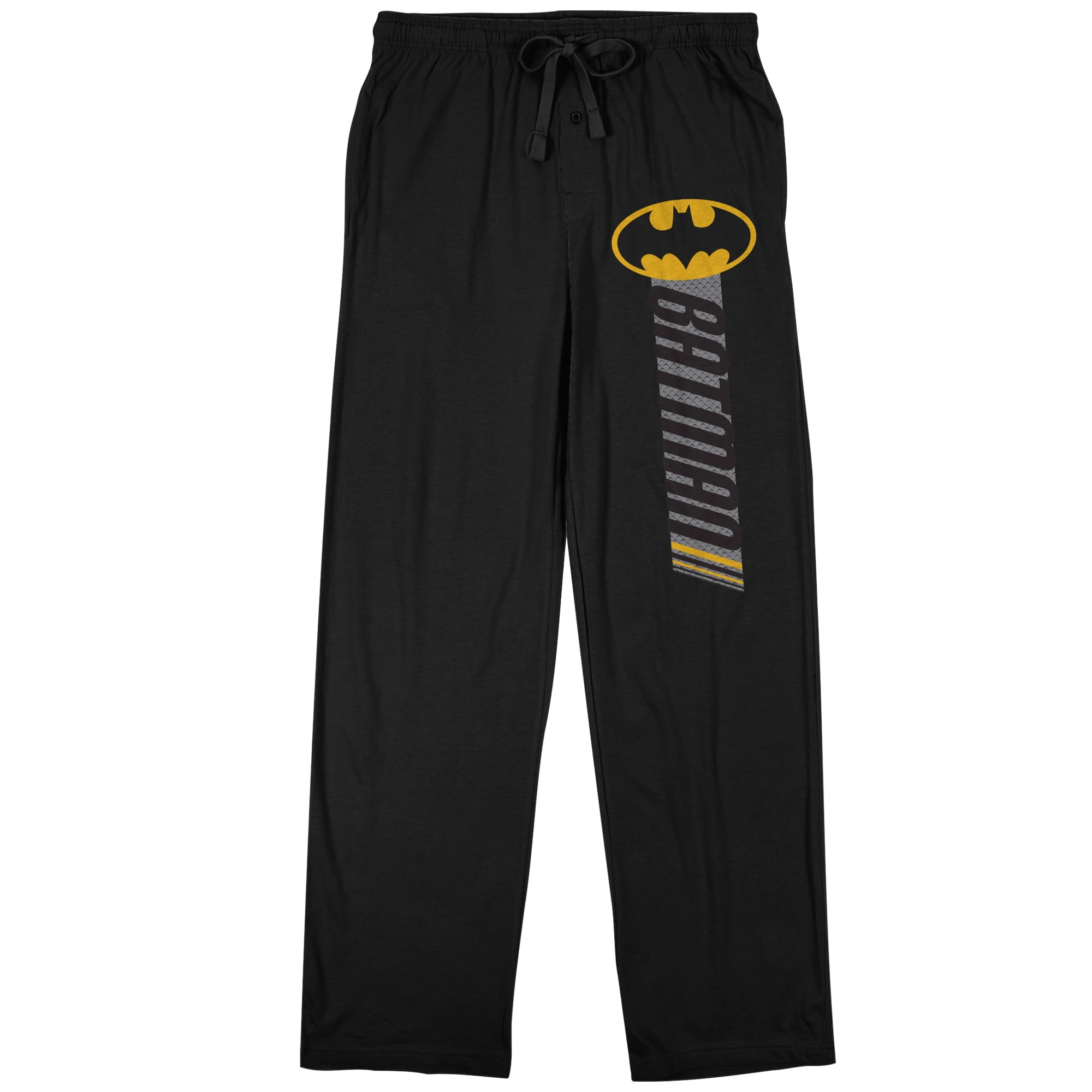 Batman Logo Men's Black Sleep Pajama Pants - Walmart.com