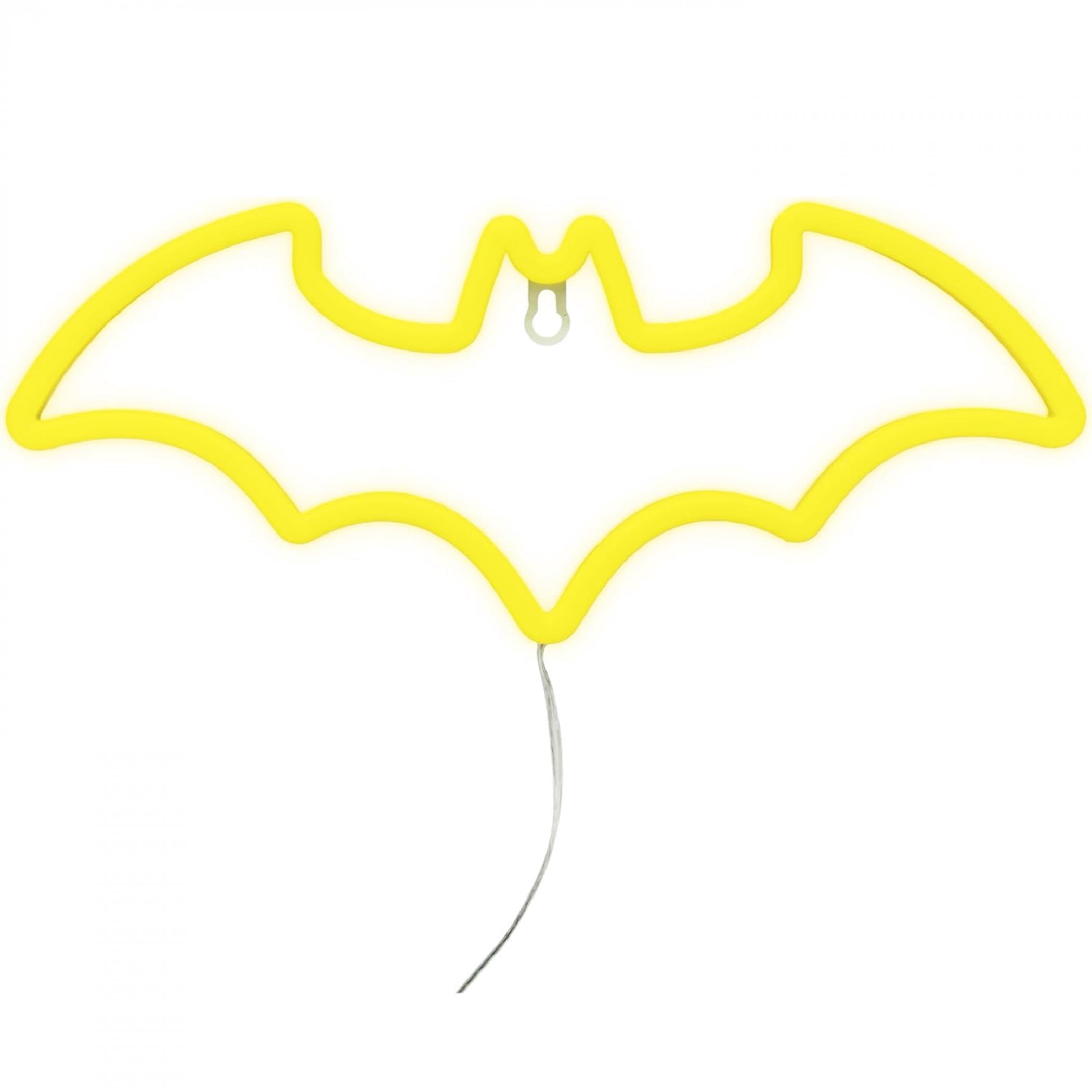 Batman LED Neon Light - Officially Licensed DC Comics, Iconic Logo ...
