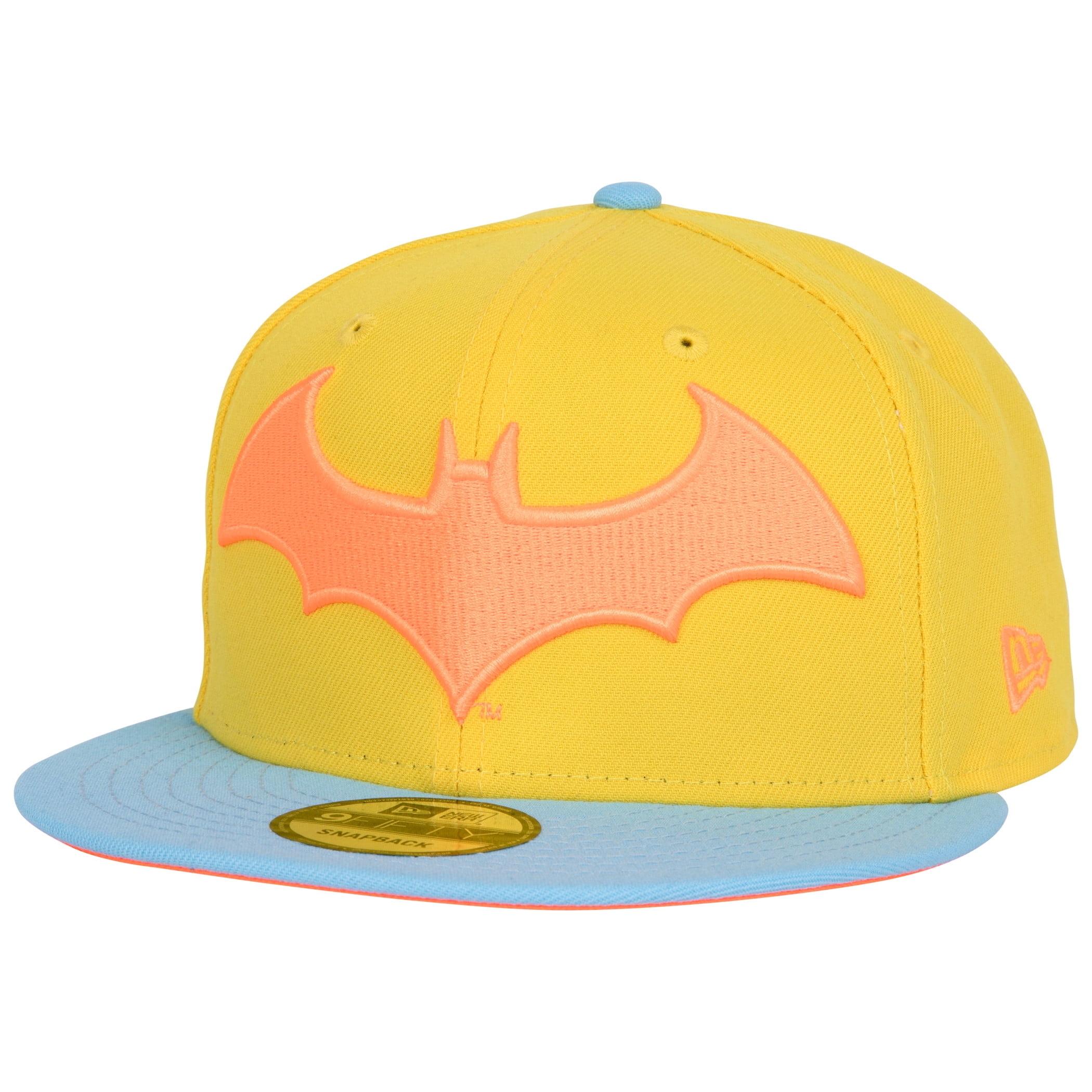 Batman Logo Neon New Era 9Fifty Adjustable Hat - Walmart.com