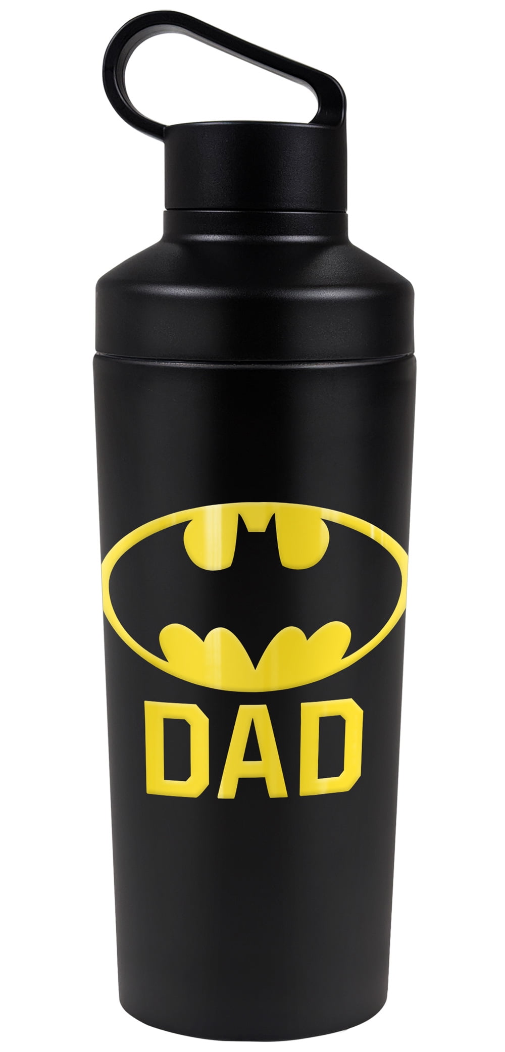 Batman - Logo Official Bat Dad 18 oz Insulated Water Bottle, Leak ...