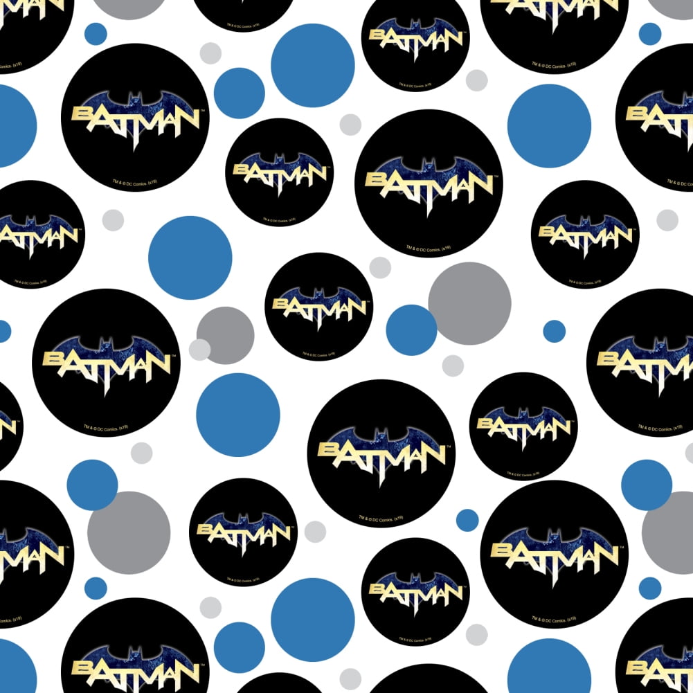 Batman Logo Premium Gift Wrap Wrapping Paper Roll - Walmart.com