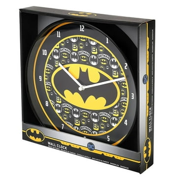 Batman Wall Clock- 9""- Black - Walmart.com