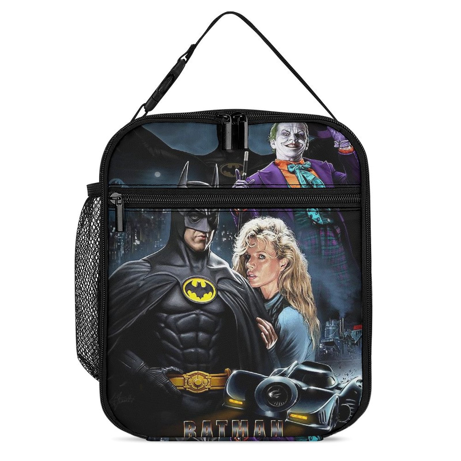 Batman Lunch Bag Insulated, Lunch Box Bag, Reusable Lunch Tote Bag ...