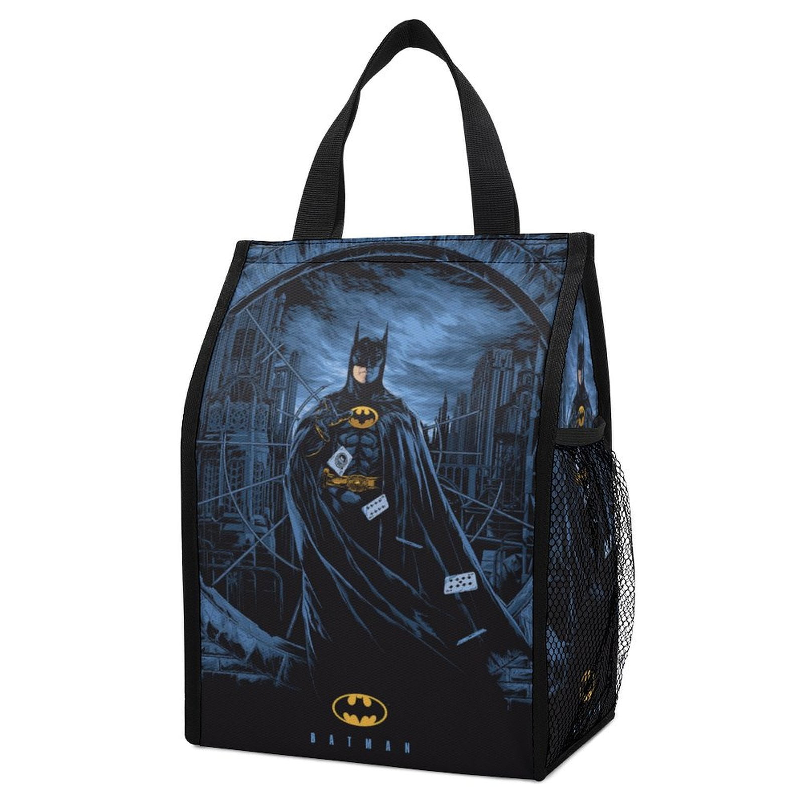 Batman Lunch Bag Insulated, Lunch Box Bag, Reusable Lunch Tote Bag ...