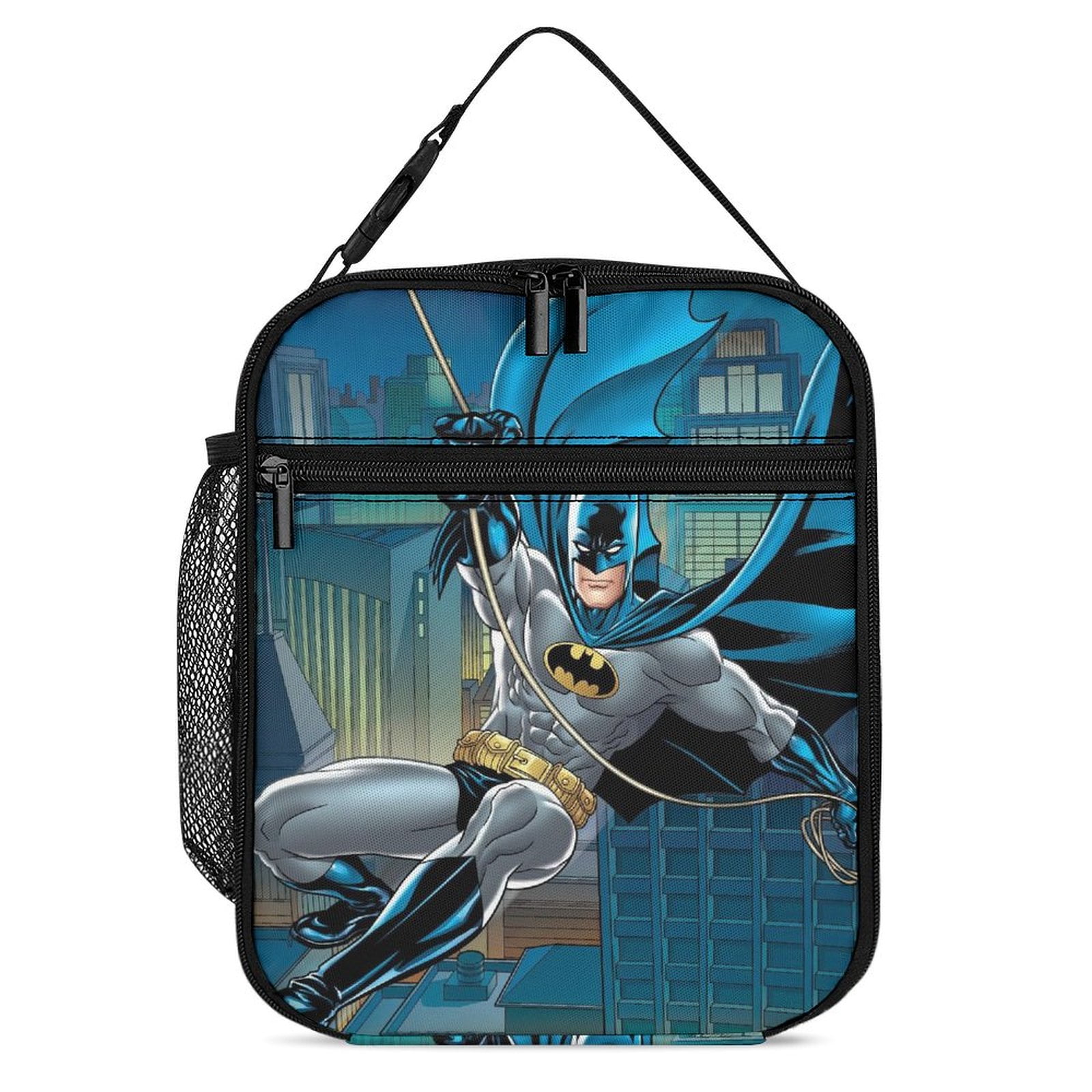 Batman Lunch Bag, Insulated Lunch Box Large Capacity Reusable Insulated ...