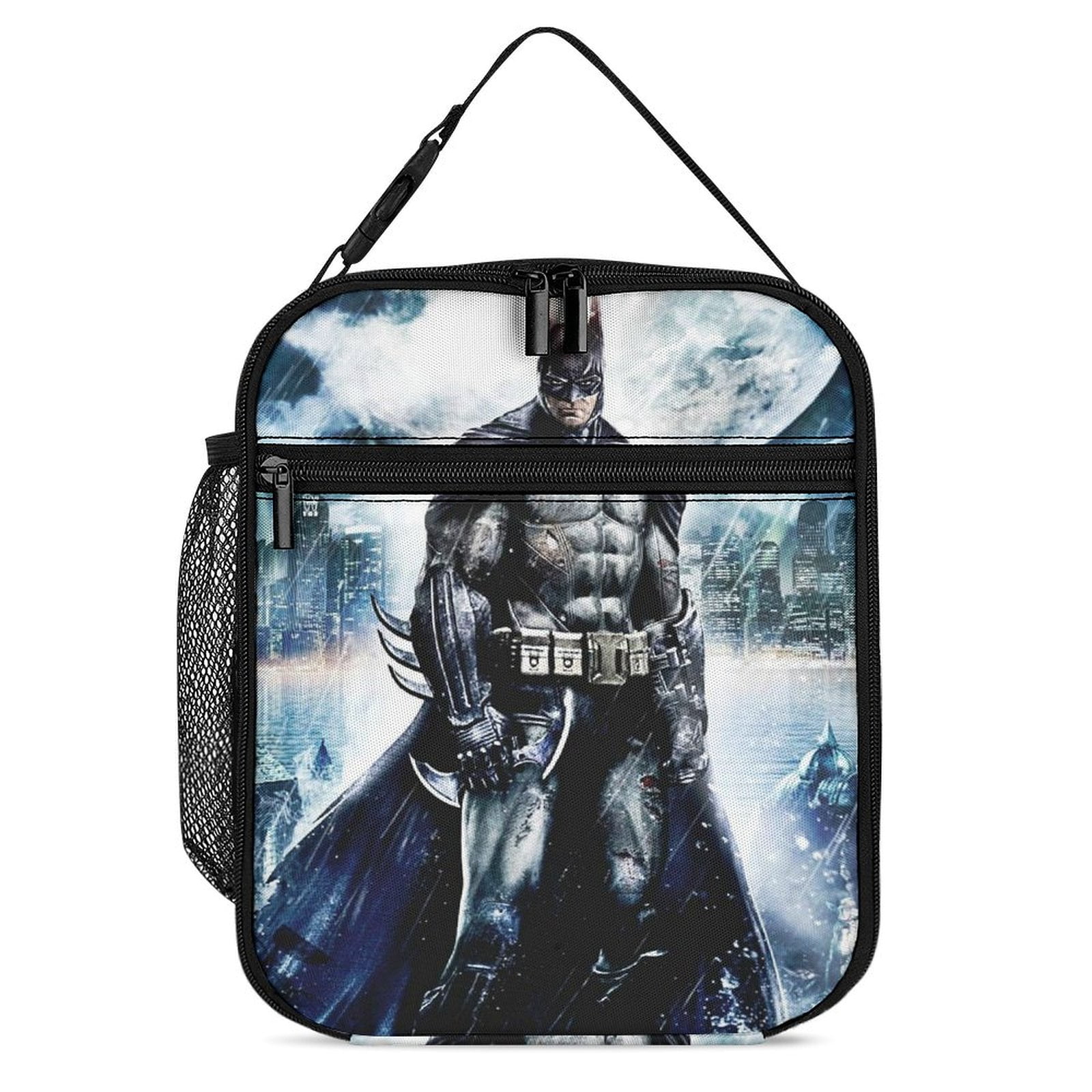 Batman Lunch Bag, Insulated Lunch Box Large Capacity Reusable Insulated ...