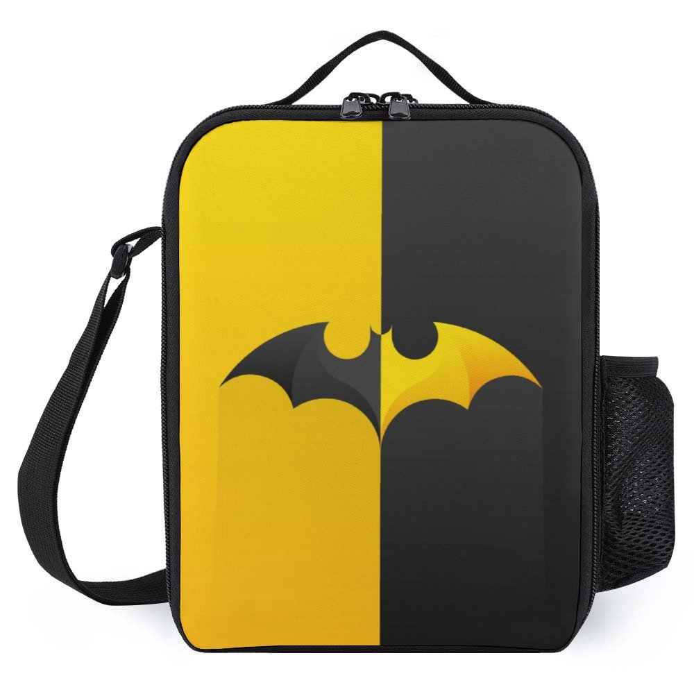 Batman Lunch Bag, Insulated Lunch Box Large Capacity Reusable Insulated ...