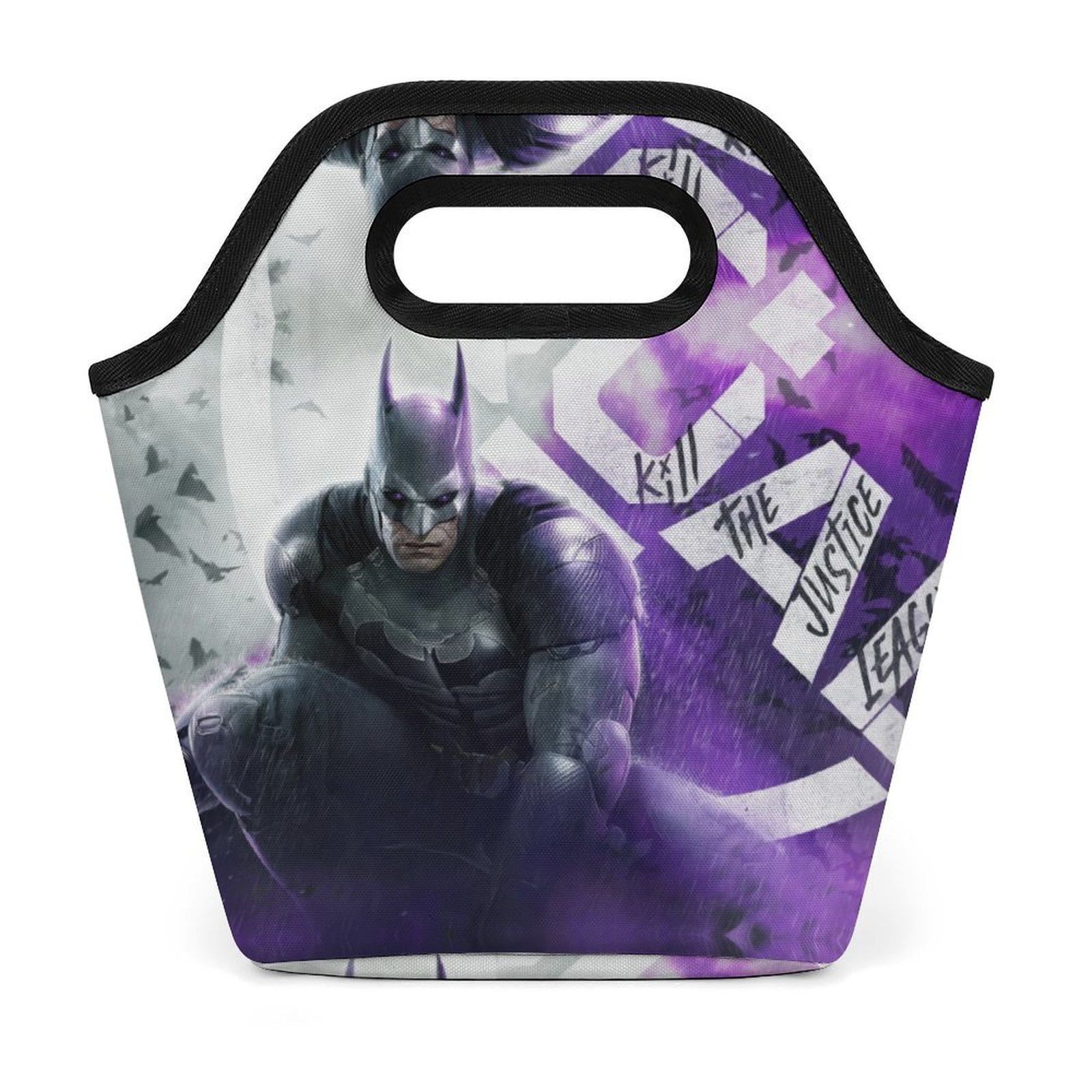Batman Lunch Bag, Lunch Box Bag, Reusable Lunch Tote Bag, Lunch Box ...