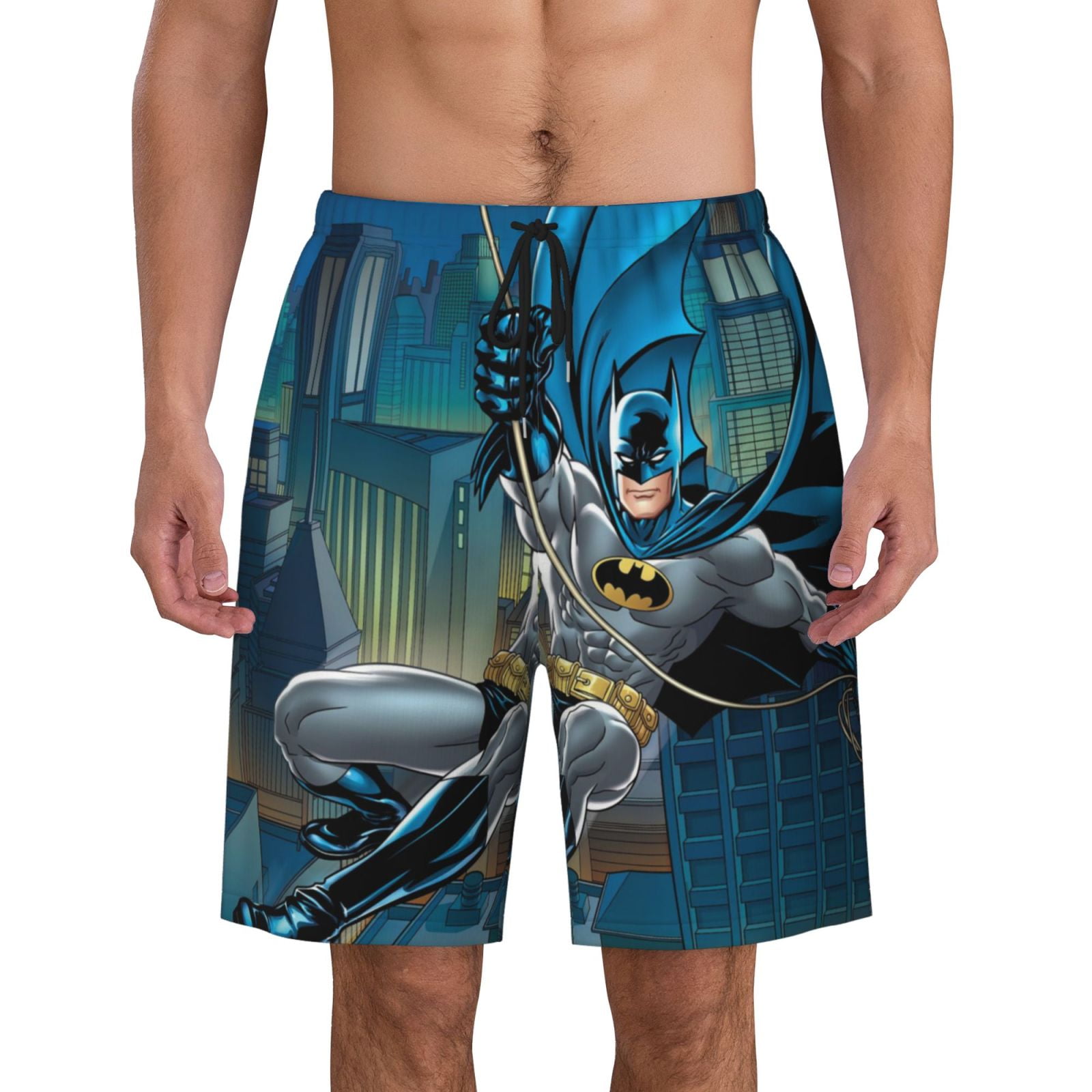 Batman Men'S Swim Trunks Quick Dry Board Shorts Bathing Suit Swimsuits ...