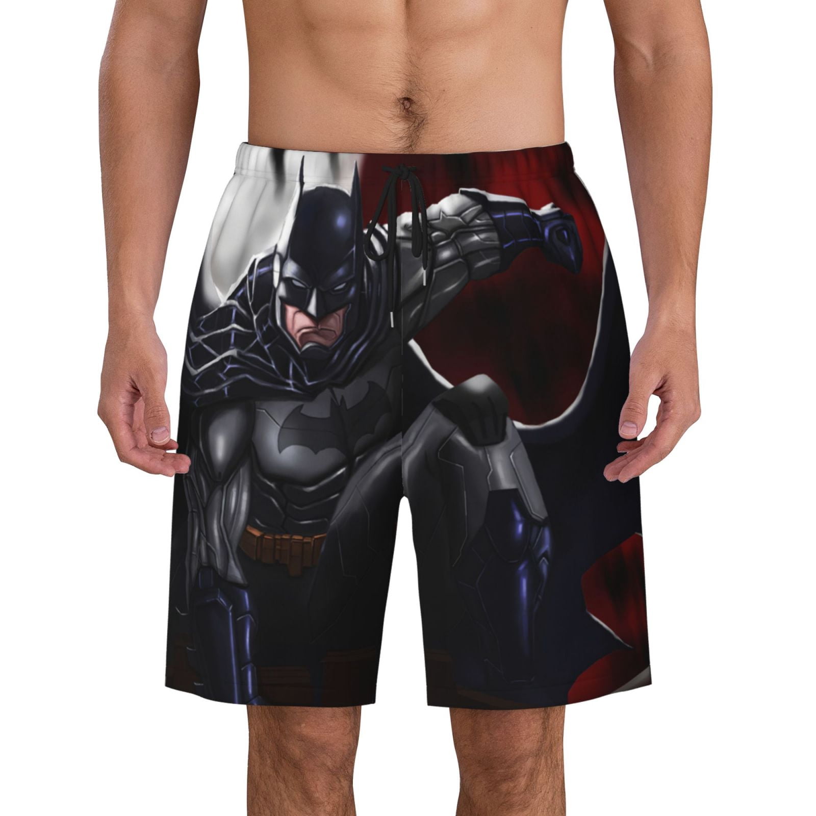 Batman Men'S Swim Trunks Quick Dry Board Shorts Bathing Suit Swimsuits ...