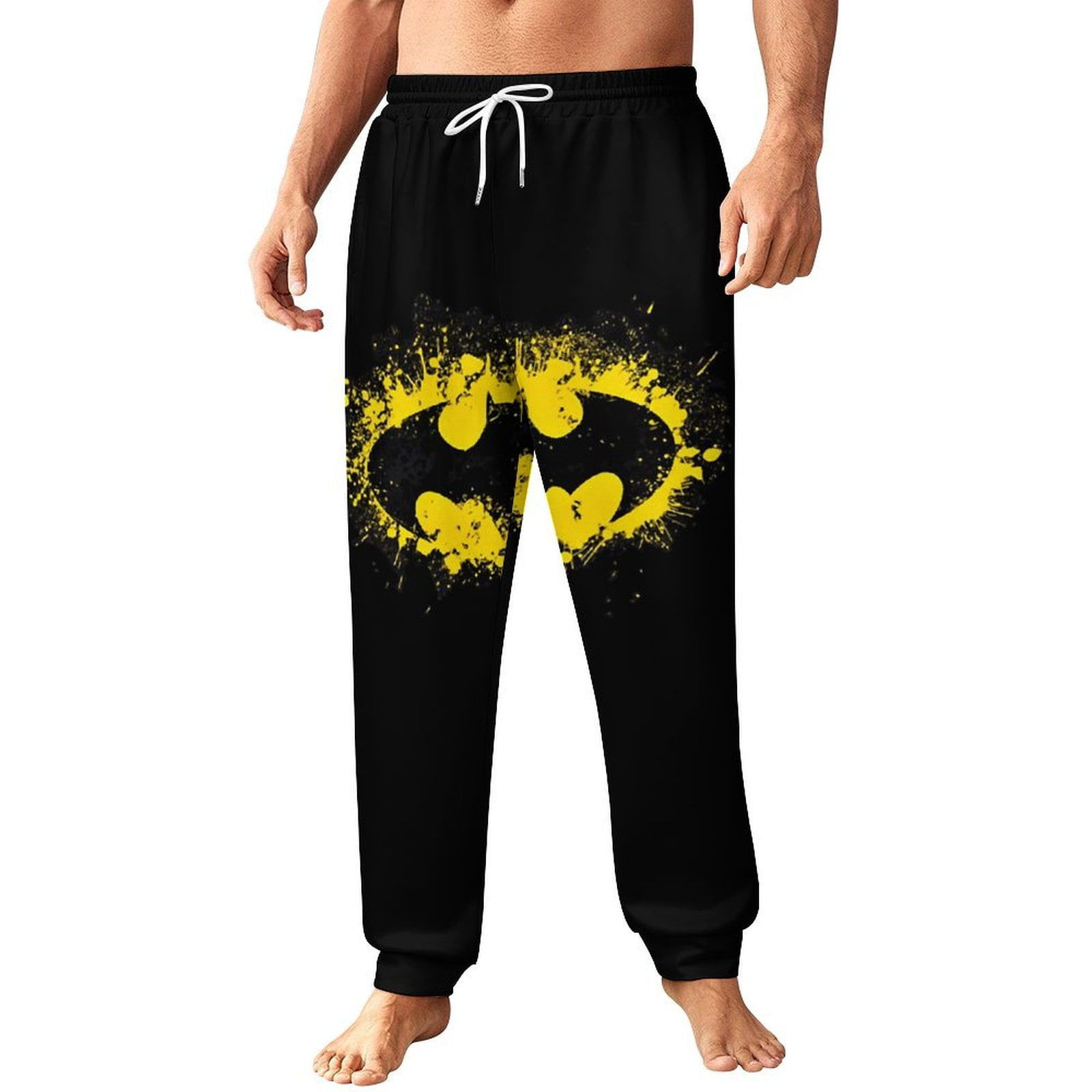 Batman Men's Athletic Joggers Stretch Sweatpants Running Workout Gym ...