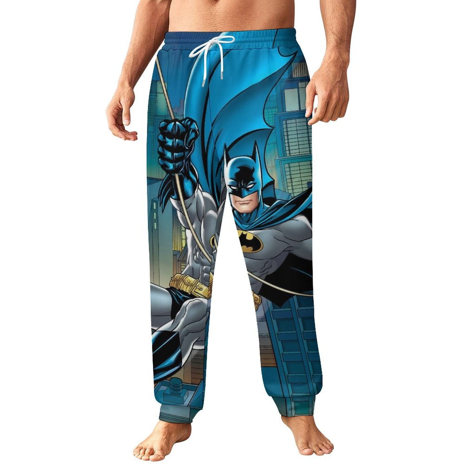 Batman Men's Athletic Joggers Stretch Sweatpants Running Workout Gym ...