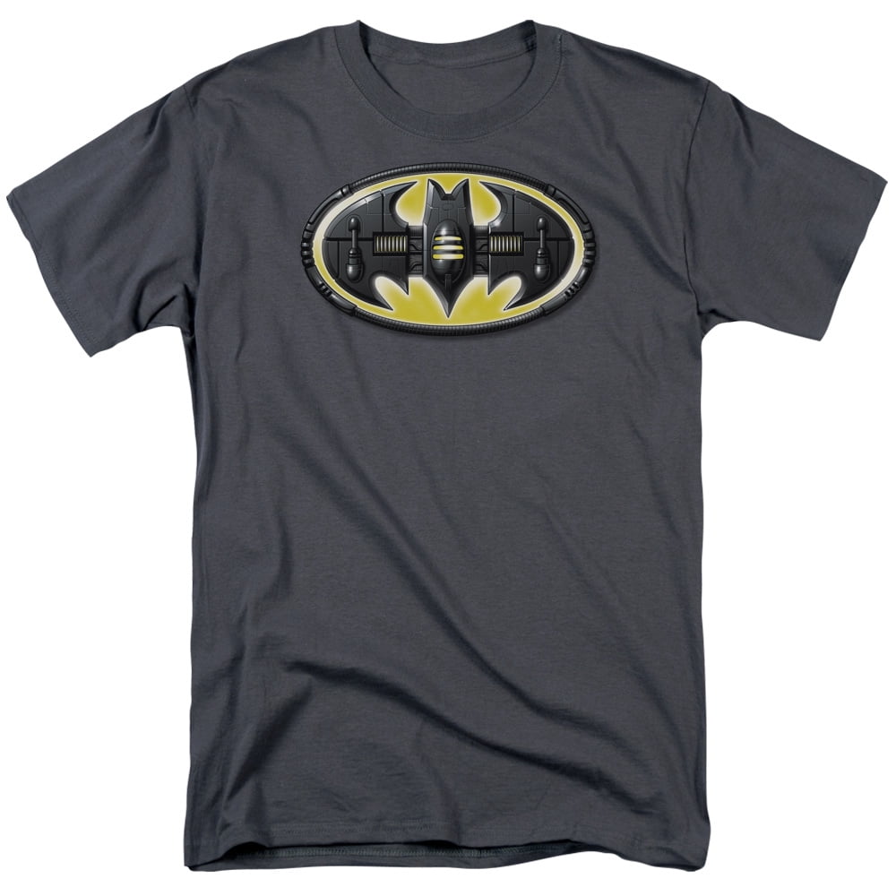Batman Men's Bat Mech Logo T-shirt Large Charcoal - Walmart.com