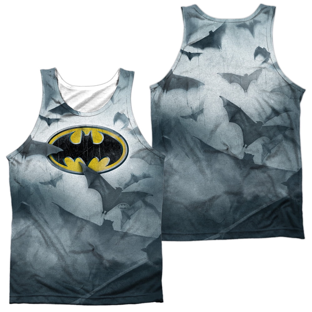 Batman Men's Bat's Logo Mens Tank White - Walmart.com