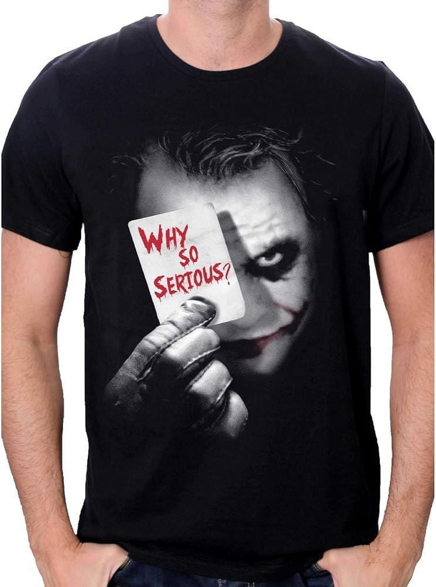 Batman Men's Joker Why So Serious T-shirt - Walmart.com
