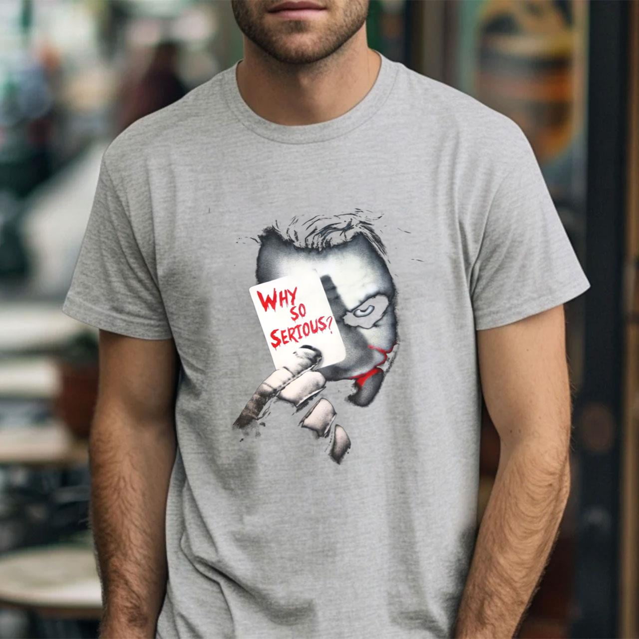 Batman Men's Joker Why So Serious T-shirt - Walmart.com