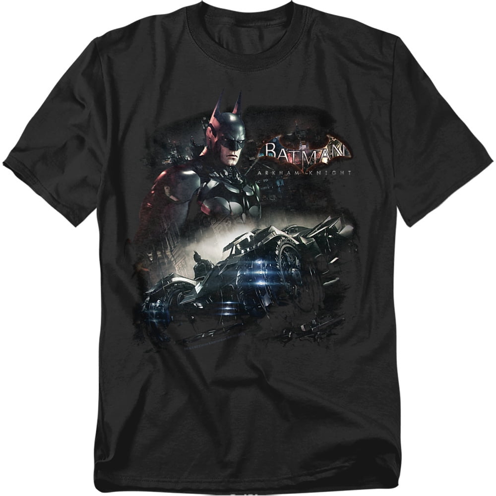 Batman Arkham Knight T-Shirt Knight Rider Unisex Graphic Tee For Men ...