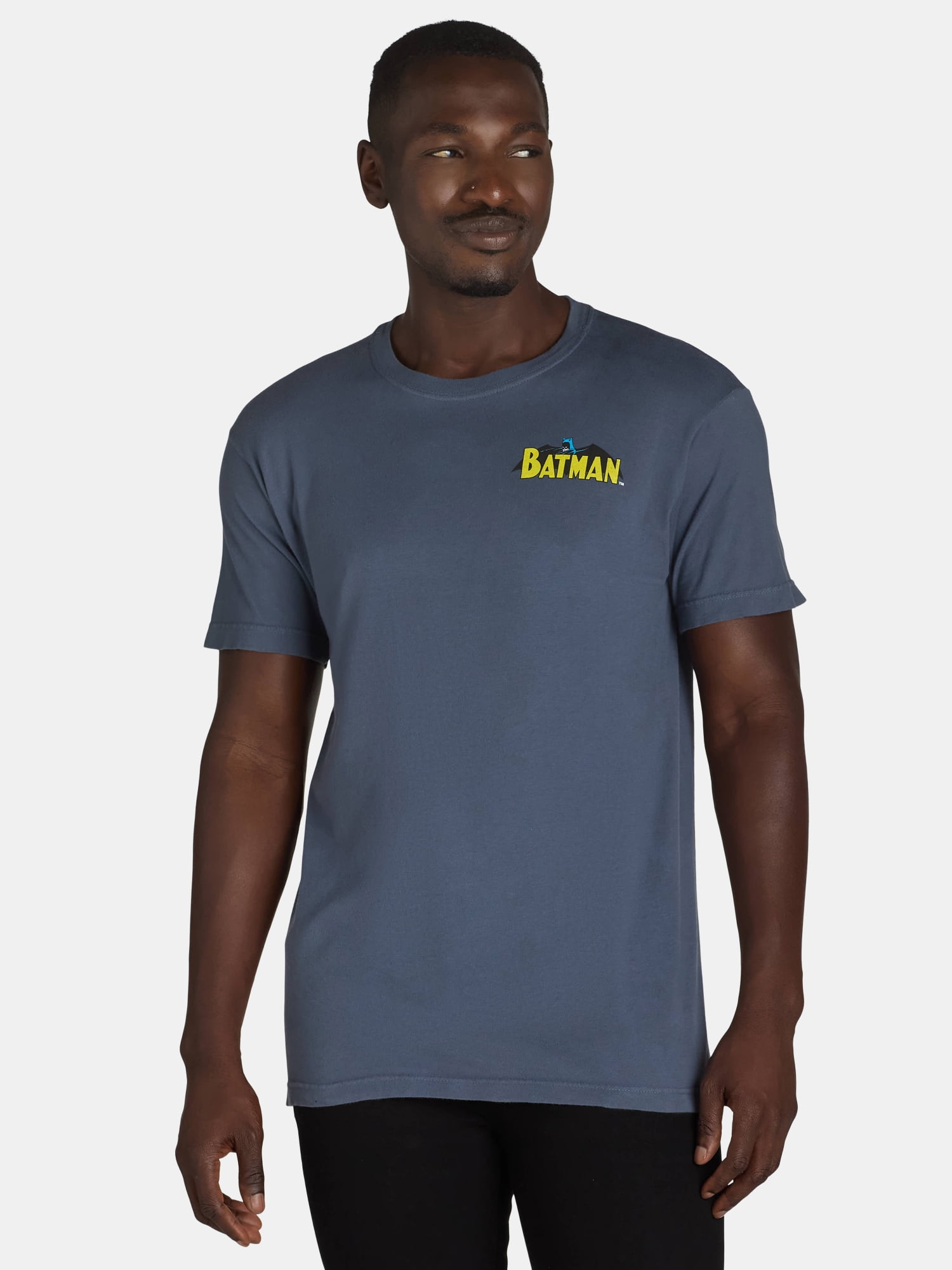 Batman Men's & Big Men's Graphic Tee with Short-Sleeves, Sizes S-3XL ...