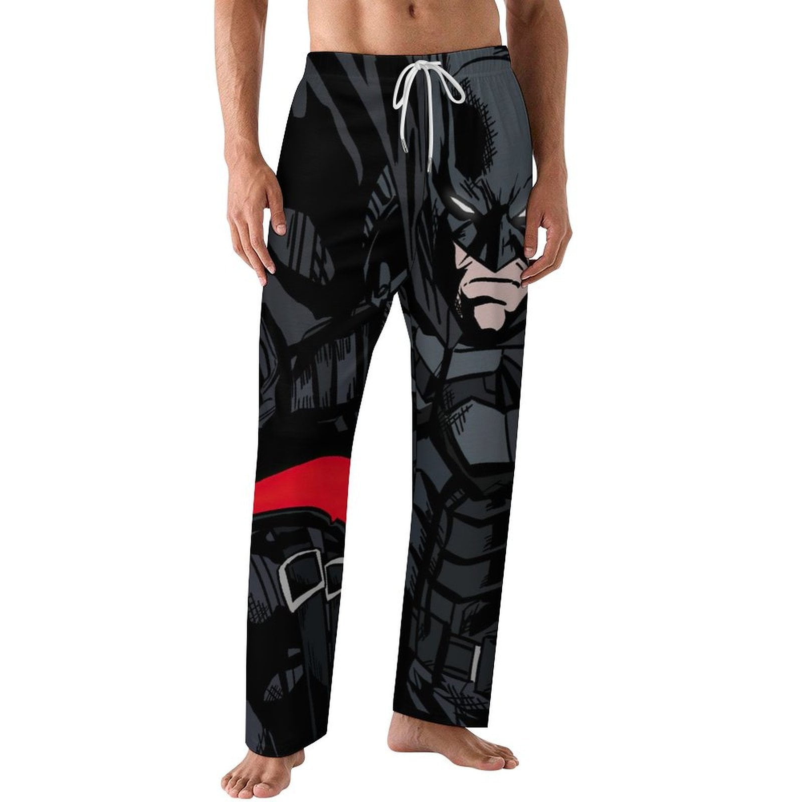 Batman Men's Pajama Pants Ultra Lightweight Pjs Bottoms Sleepwear ...
