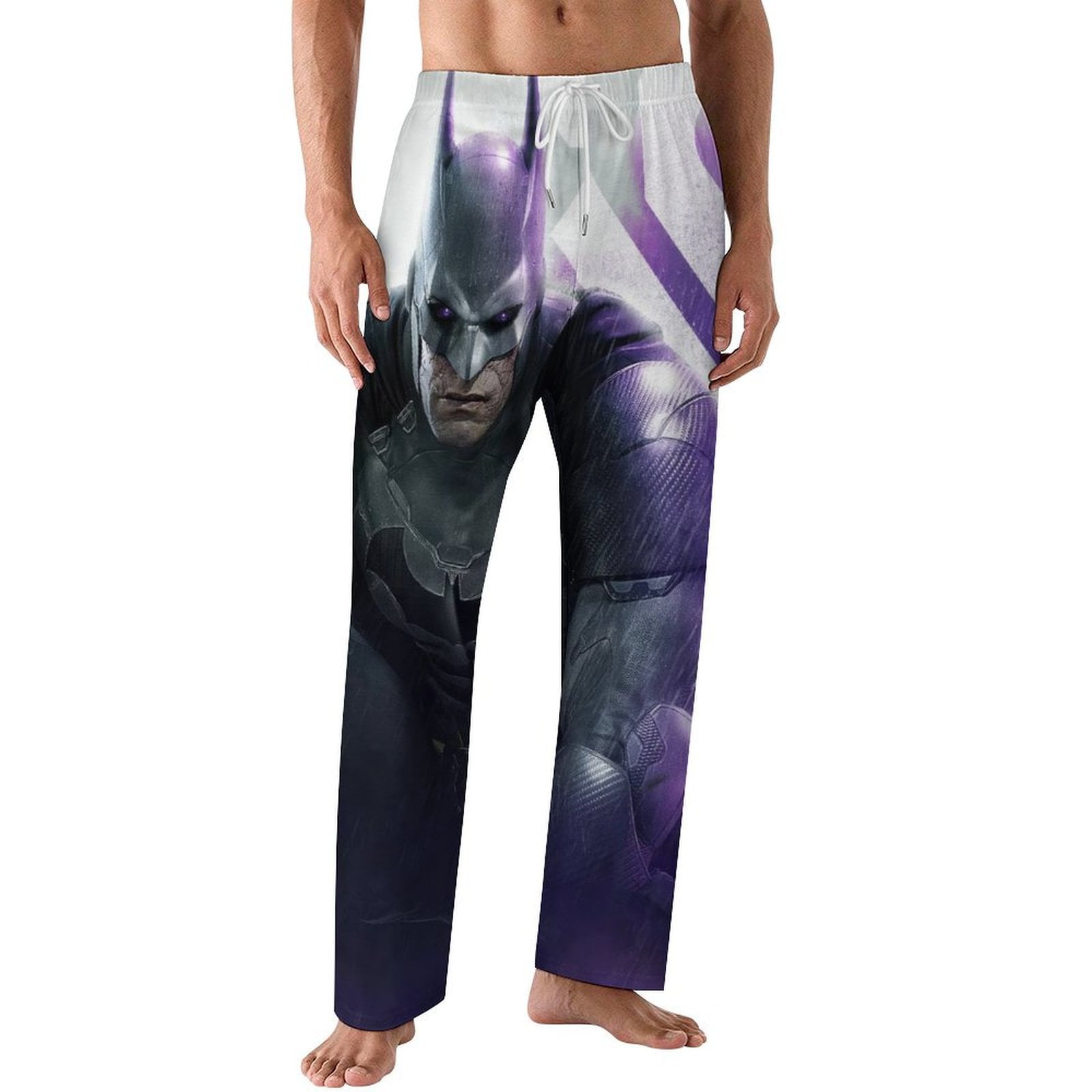 Batman Men's Pajama Pants Ultra Lightweight Pjs Bottoms Sleepwear ...