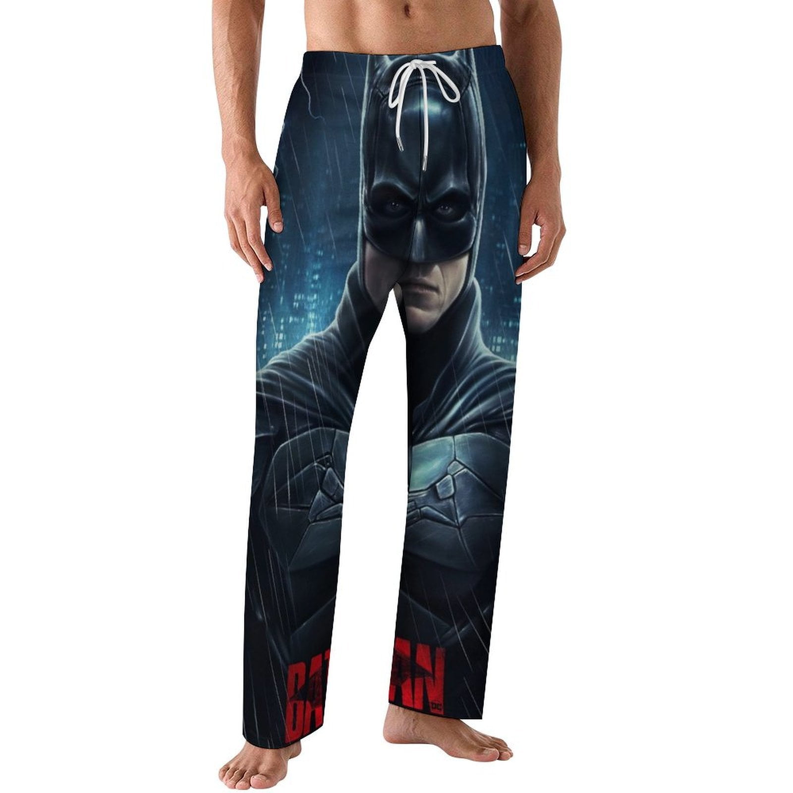 Batman Men's Pajama Pants Ultra Lightweight Pjs Bottoms Sleepwear ...