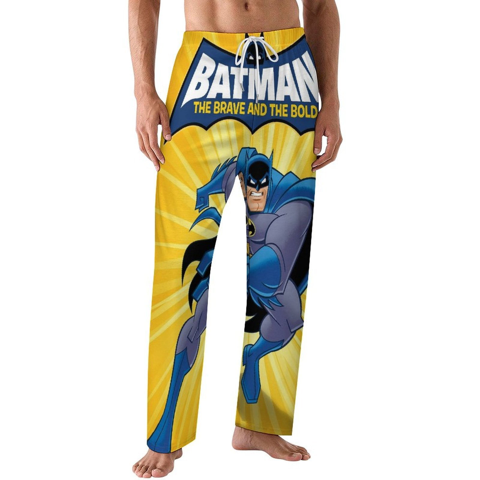 Batman Men's Pajama Pants Ultra Lightweight Pjs Bottoms Sleepwear ...
