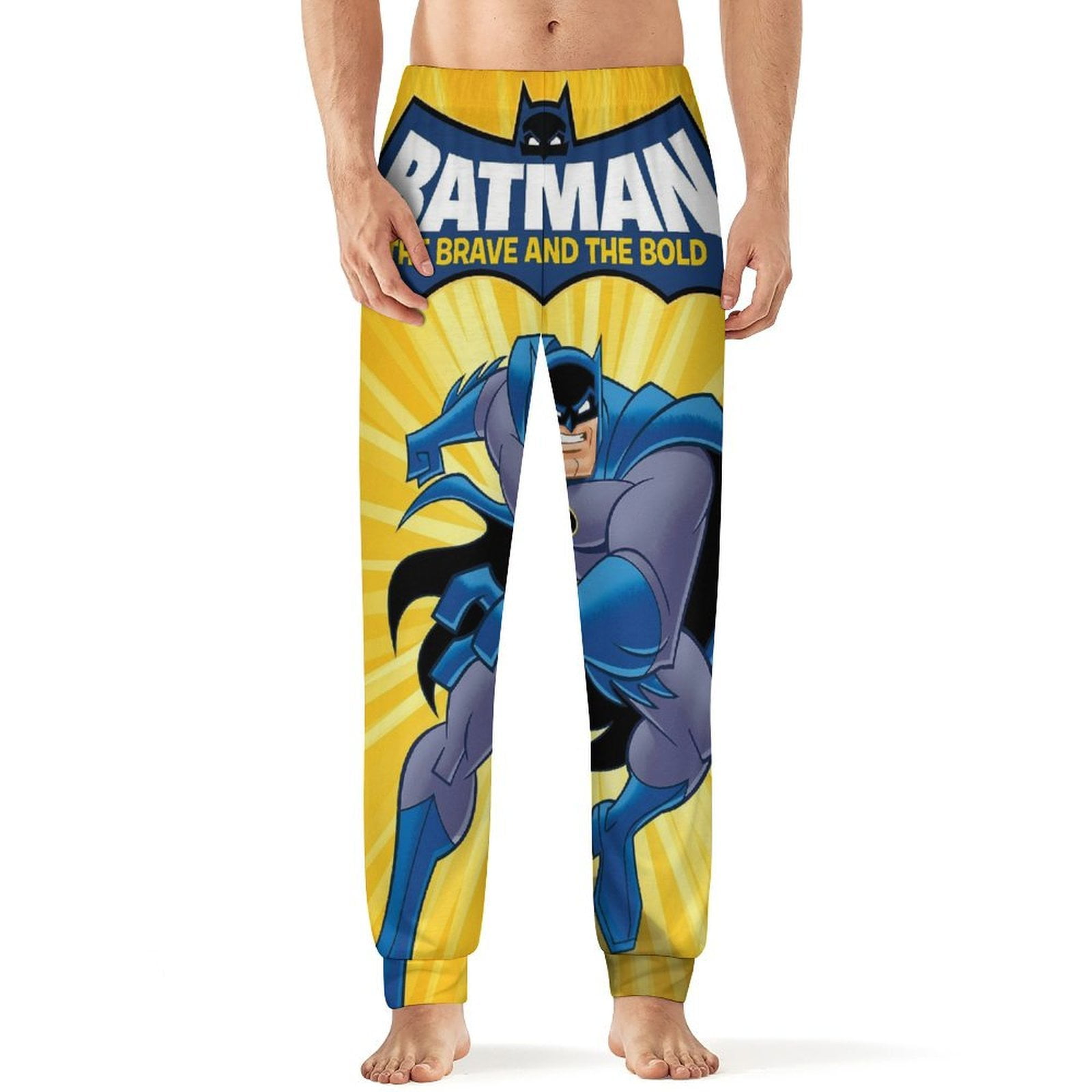 Batman Men's Pajama Pants Ultra Lightweight Pjs Bottoms Sleepwear ...