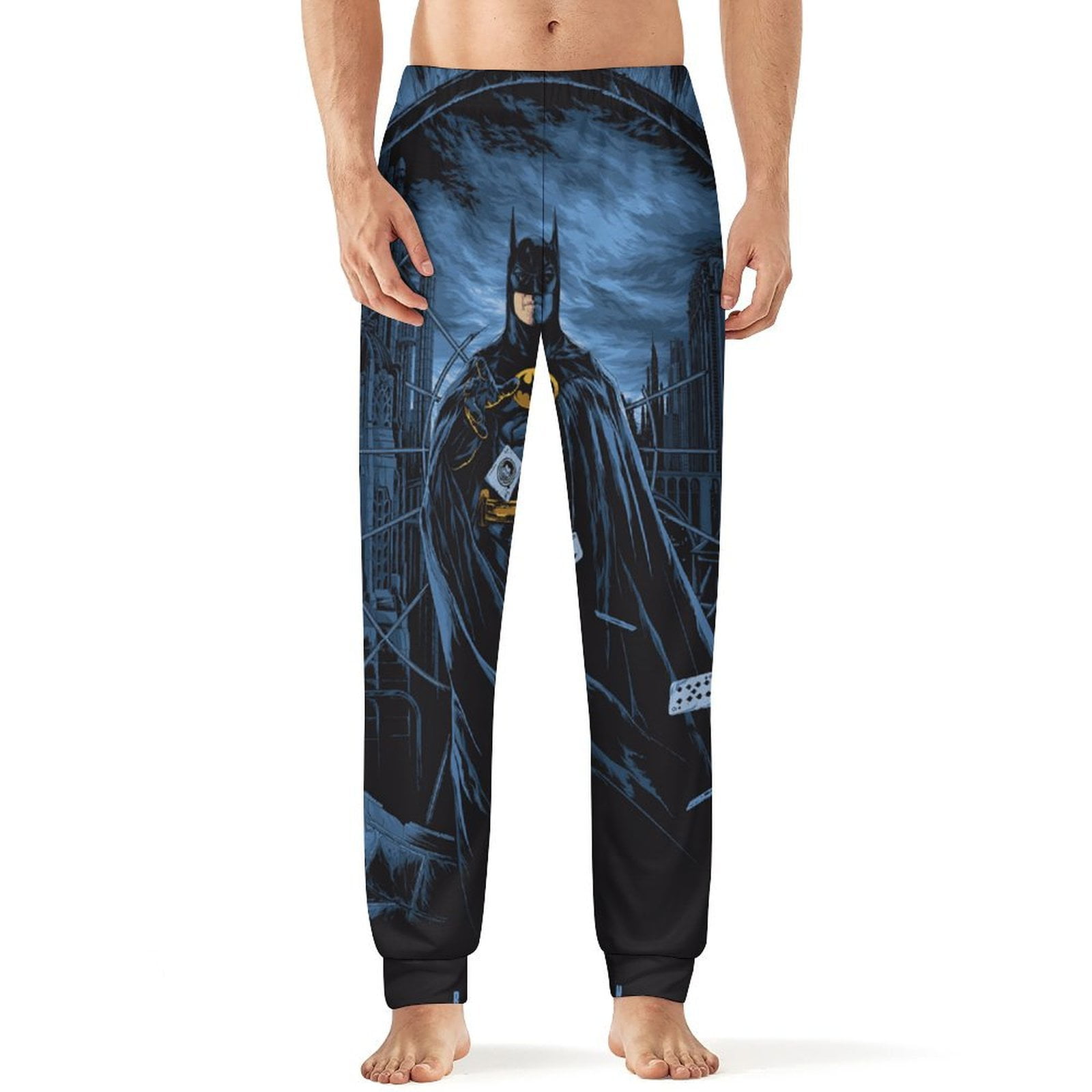 Batman Men's Pajama Pants Ultra Lightweight Pjs Bottoms Sleepwear ...