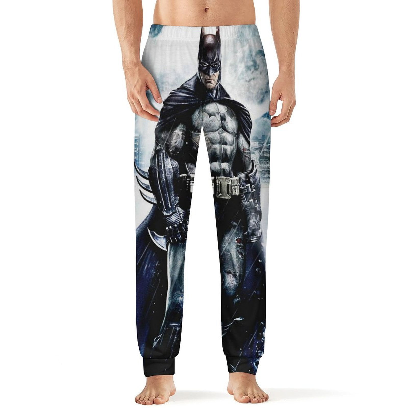 Batman Men's Pajama Pants Ultra Lightweight Pjs Bottoms Sleepwear ...