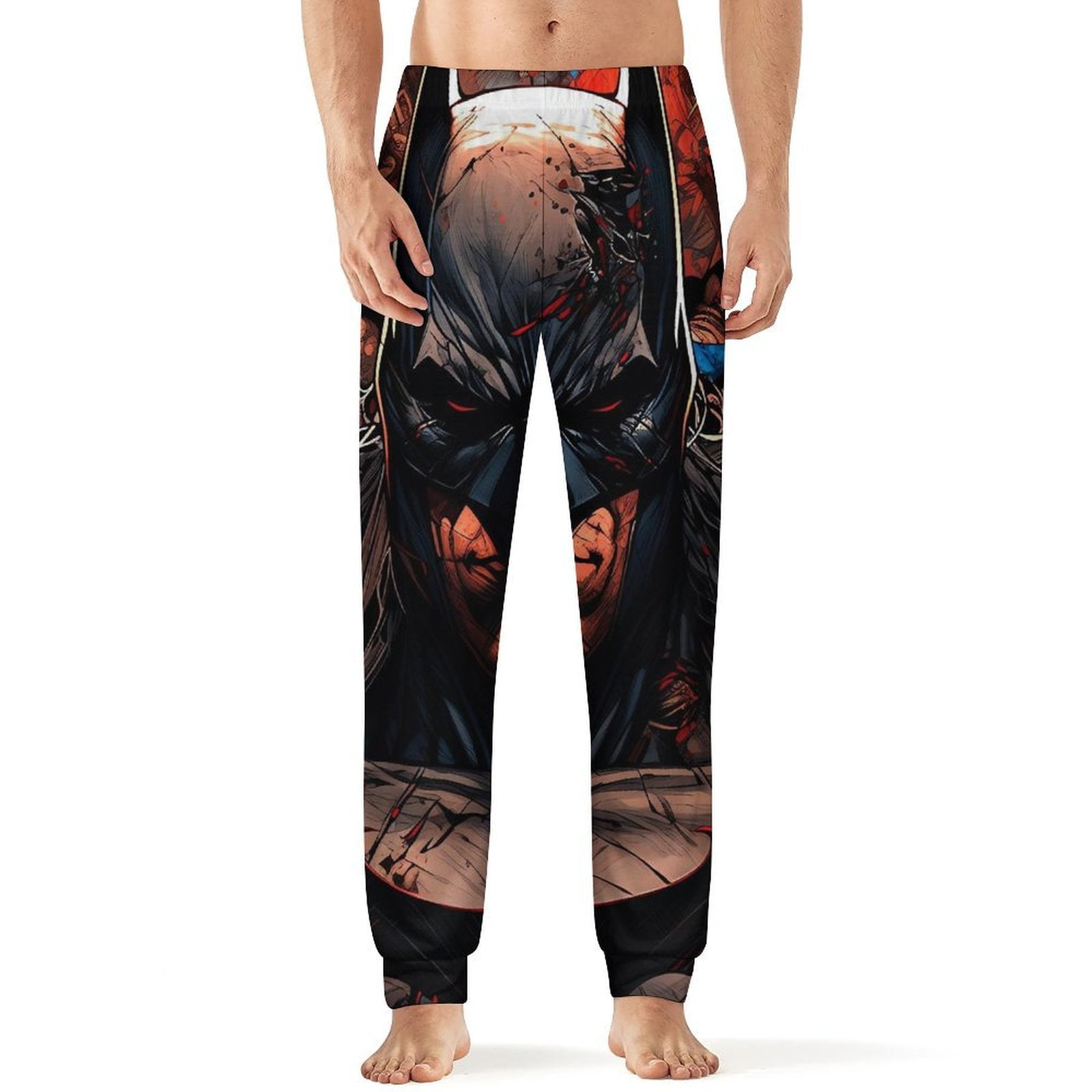 Batman Men's Pajama Pants Ultra Lightweight Pjs Bottoms Sleepwear ...
