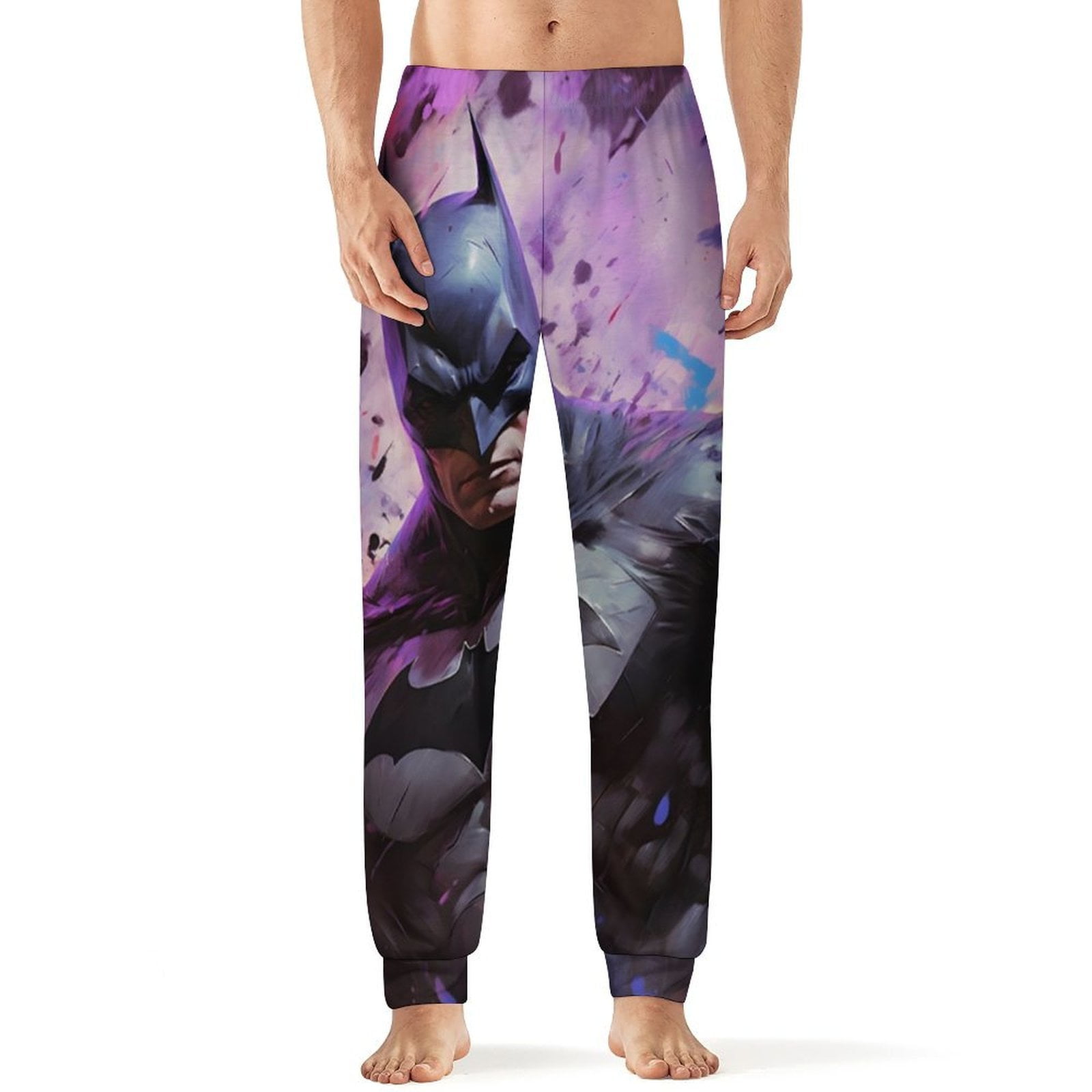 Batman Men's Pajama Pants Ultra Lightweight Pjs Bottoms Sleepwear ...