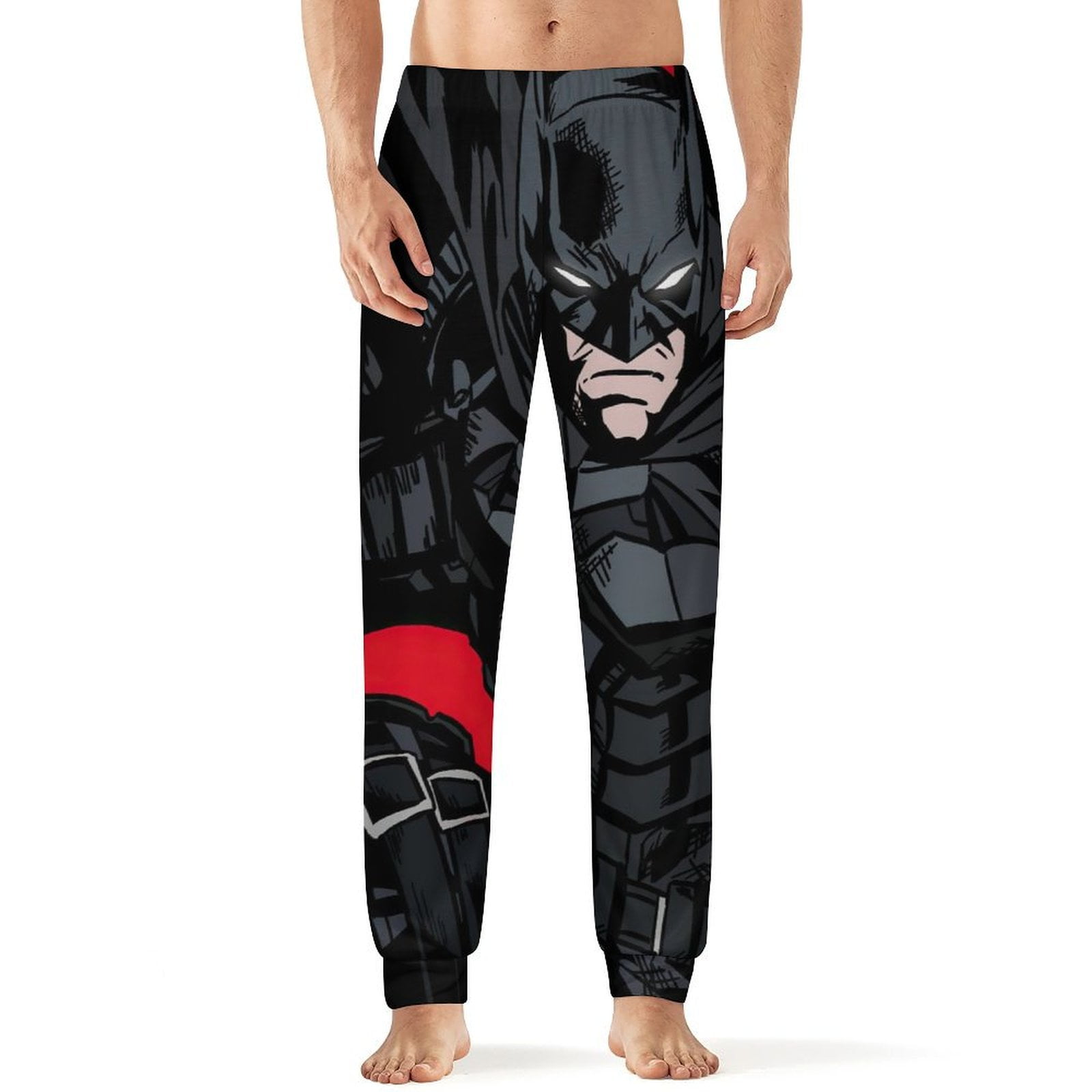 Batman Men's Pajama Pants Ultra Lightweight Pjs Bottoms Sleepwear ...